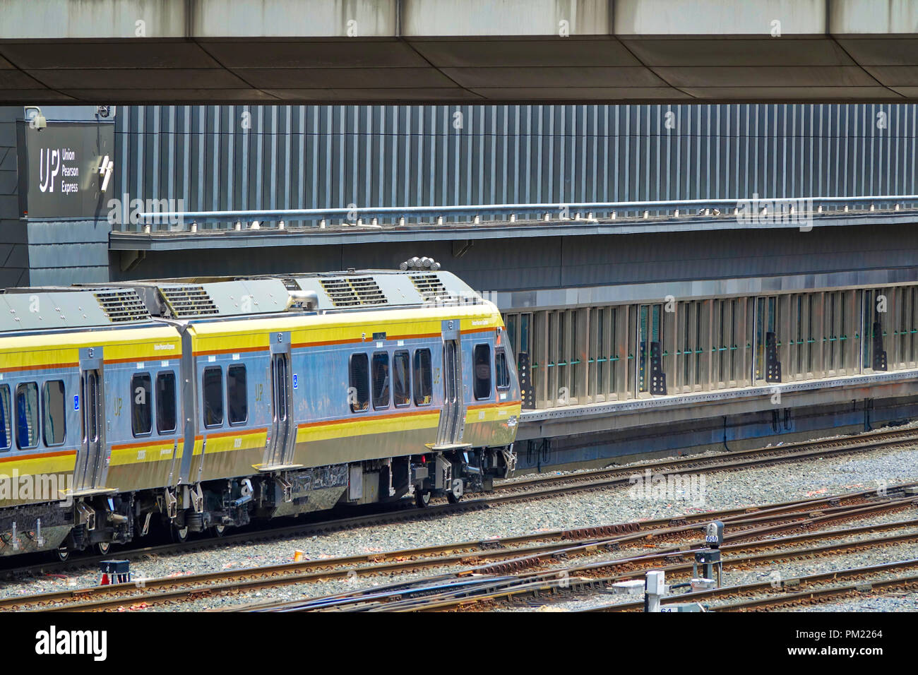 Union pearson airport express train hi-res stock photography and images ...