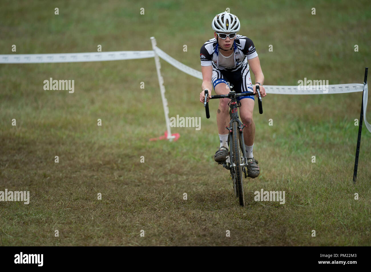 UNITED STATES - Oct 12: Racing action at the Tacchino Cross cyclo-cross ...