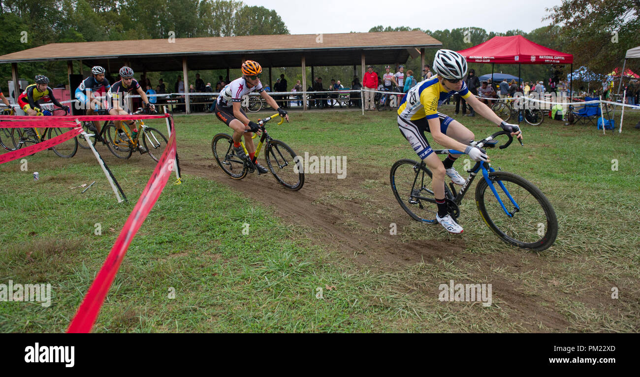 UNITED STATES - Oct 12: Racing action at the Tacchino Cross cyclo-cross ...