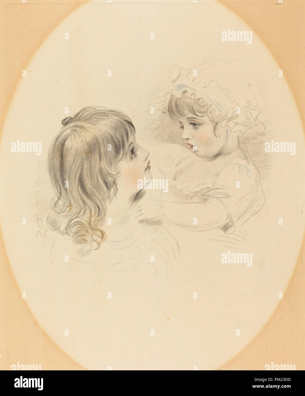 Two Children. Dated: early 19th century. Medium: mezzotint. Museum: National Gallery of Art ...