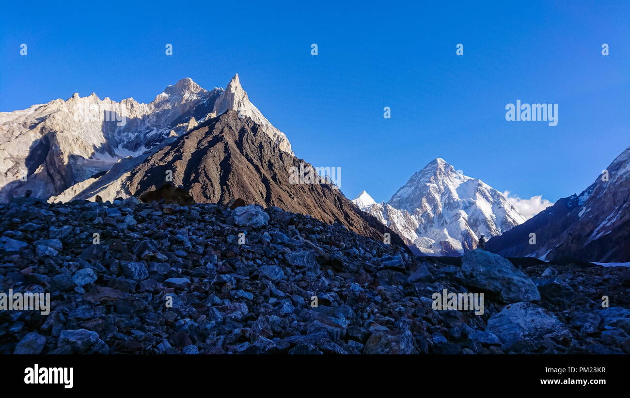 Mount godwin austen hi-res stock photography and images - Alamy