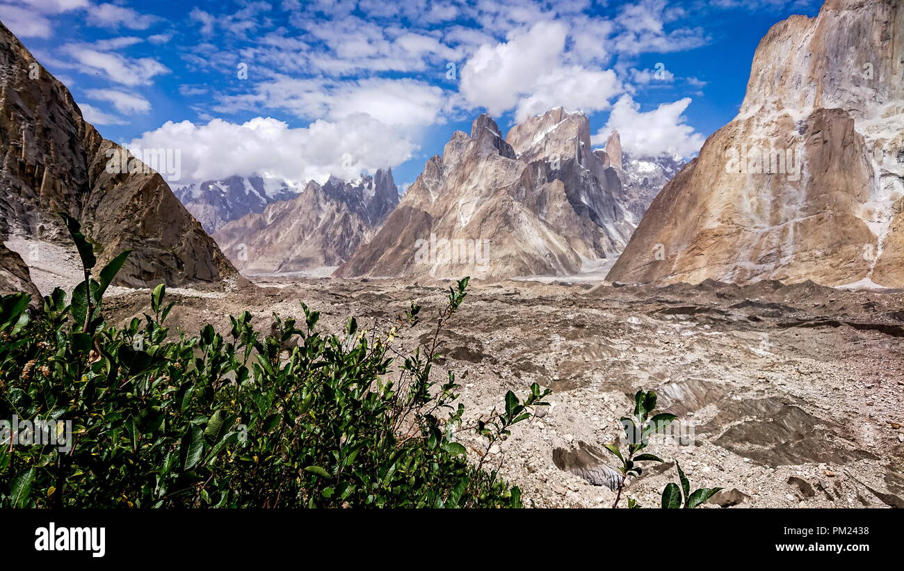 Trango Towers and Baltoro Glacier Karakorum Pakistan, K2 Base Camp ...