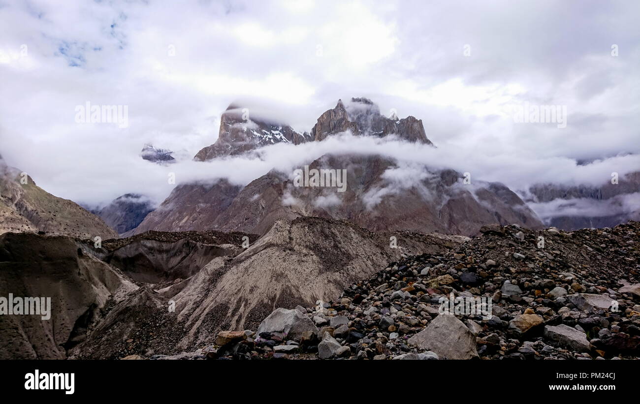 Trango Towers and Baltoro Glacier Karakorum Pakistan, K2 Base Camp ...
