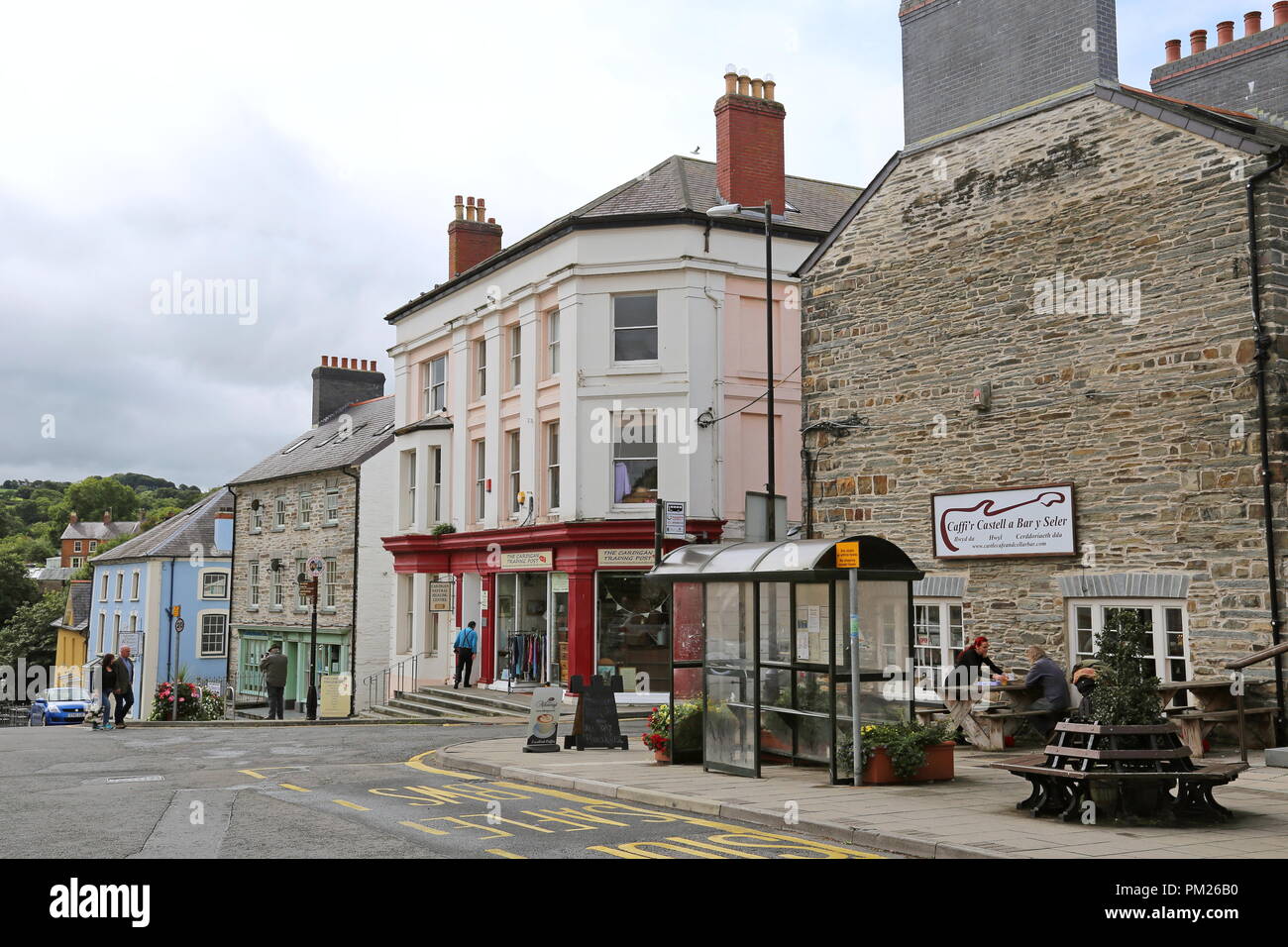 Cardigan castle wales hi-res stock photography and images - Alamy