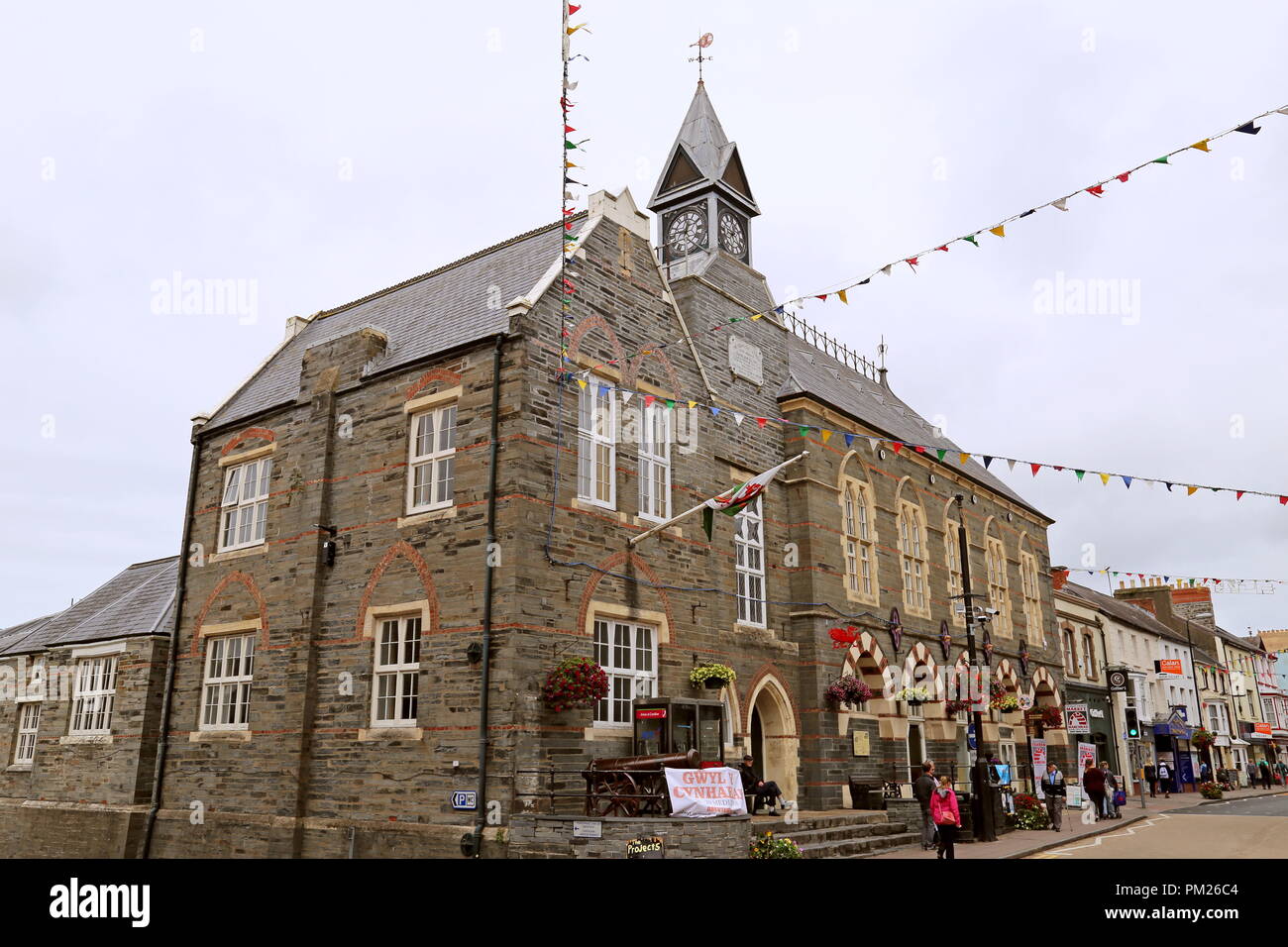 Cardigan, wales guildhall hi-res stock photography and images - Alamy