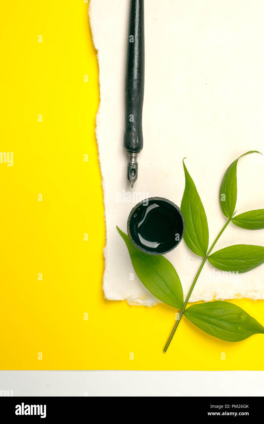 Lettering workshop details. The view from the top. tools for ...