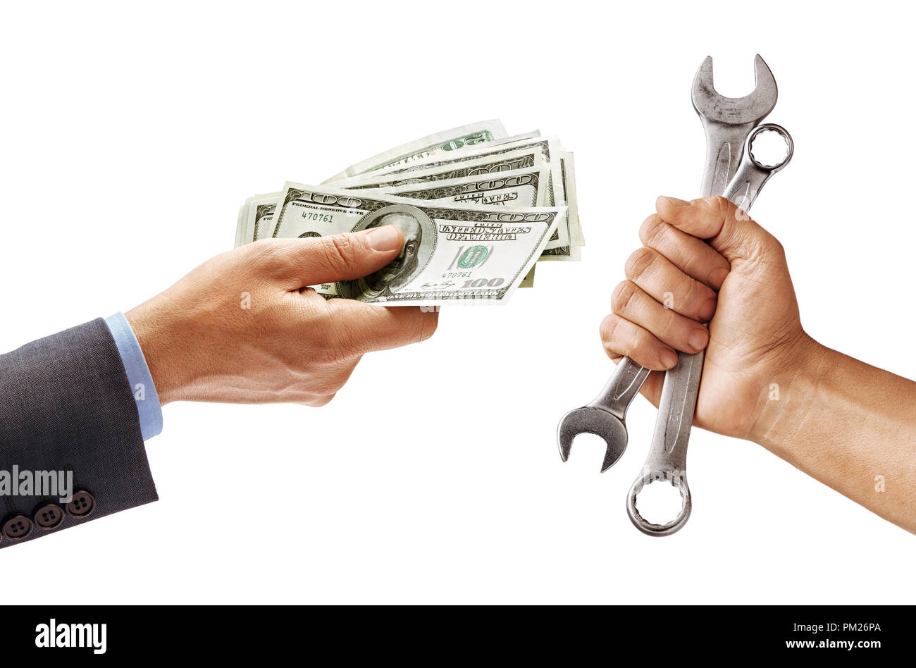 Business banking resolution service hi-res stock photography and images ...