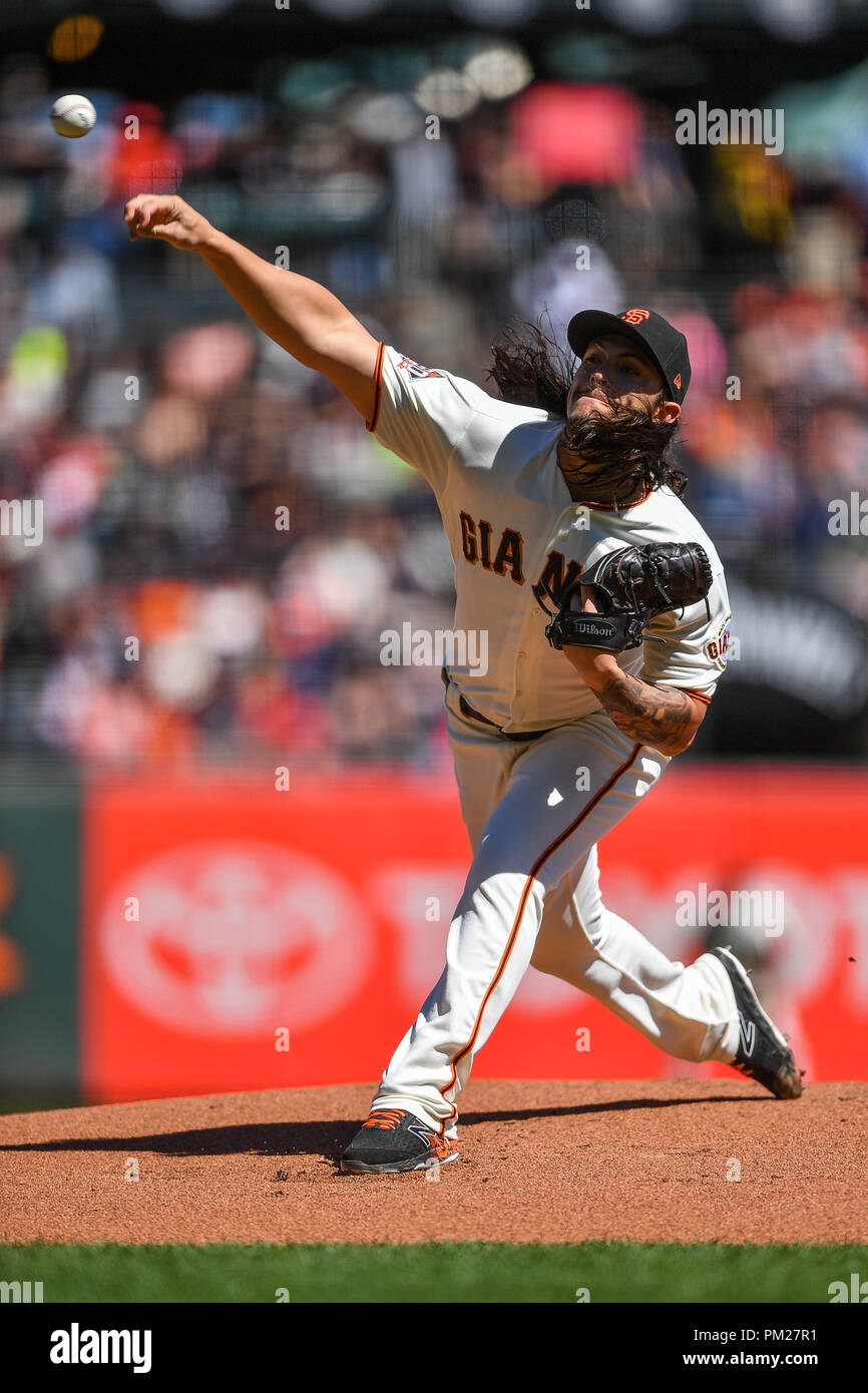 San Francisco, California, USA. 16th Sep, 2018. San Francisco Giants ...