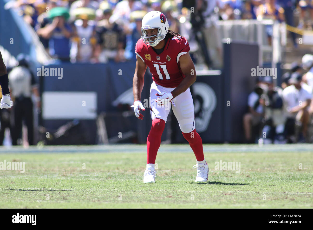 Los Angeles, CA, USA. 16th Sep, 2018. Arizona Cardinals wide receiver ...