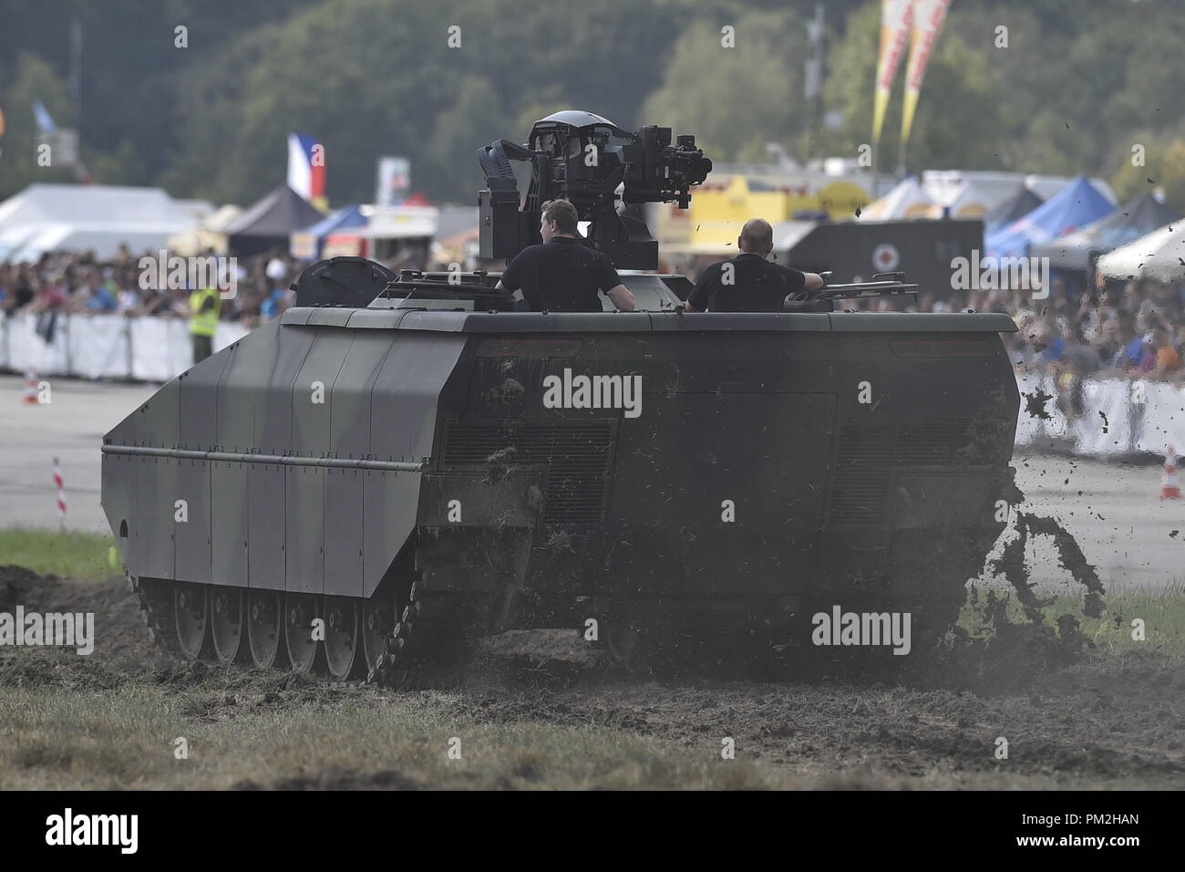 The German armoured fighting vehicle Lynx was presented during the NATO ...