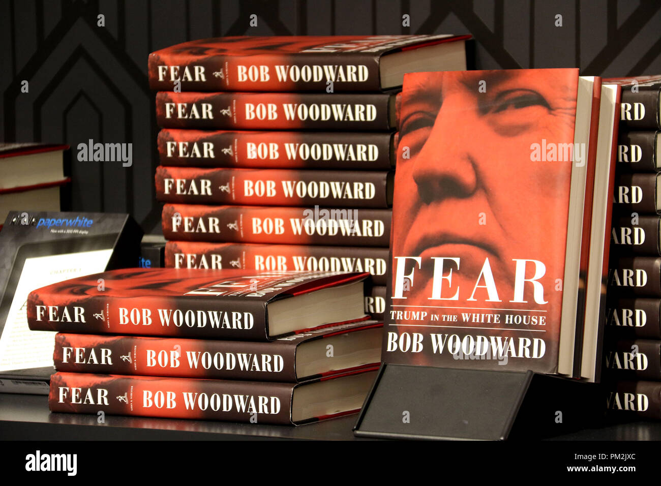 New York City, New York, USA. 17th Sep, 2018. A view of the new book ...