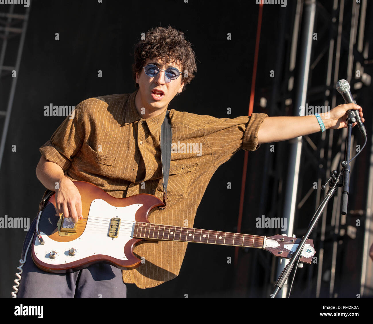 Chicago, Illinois, USA. 15th Sep, 2018. CLAY FRANKEL of Twin Peaks ...