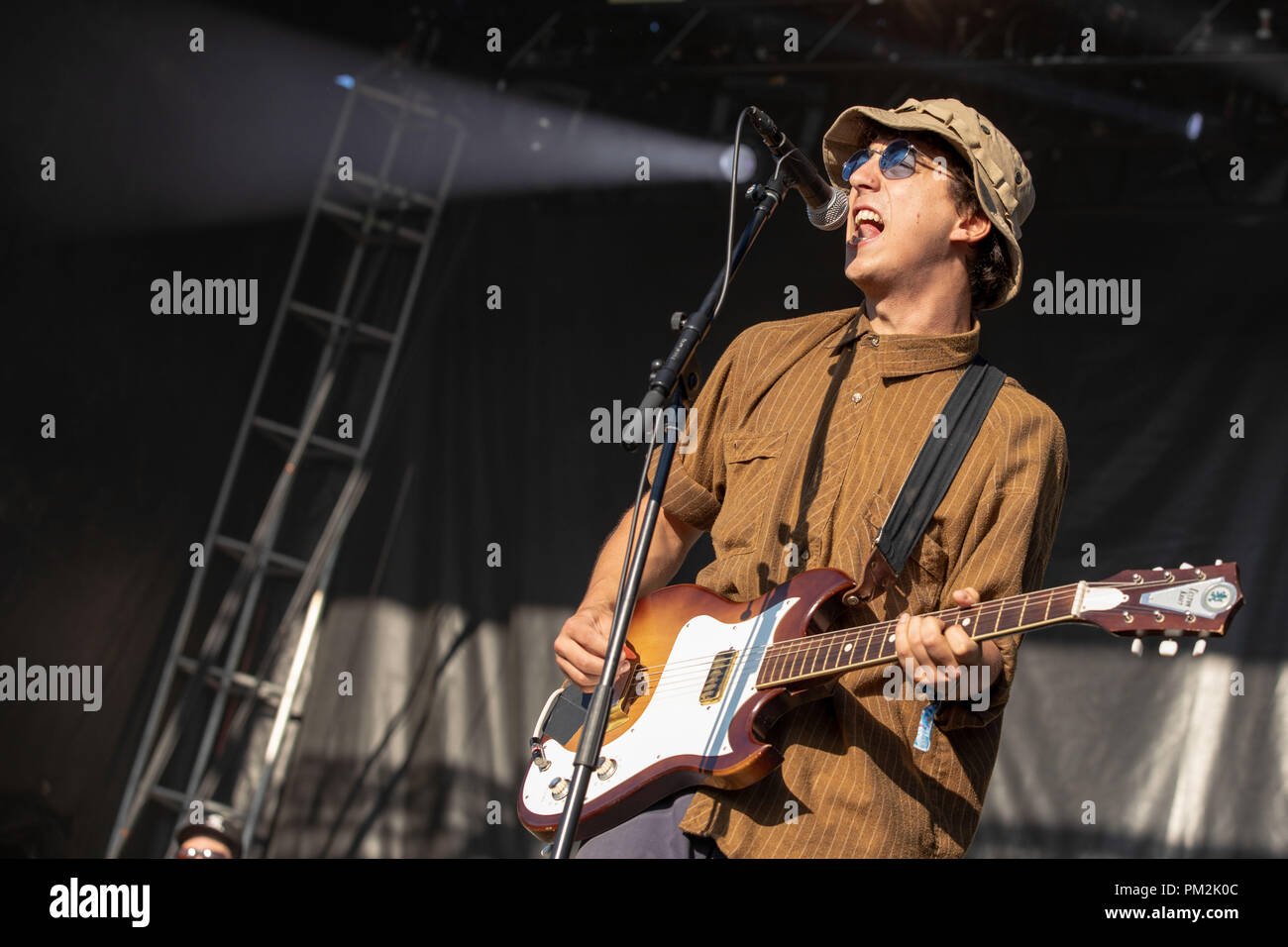 Chicago, Illinois, USA. 15th Sep, 2018. CLAY FRANKEL of Twin Peaks ...
