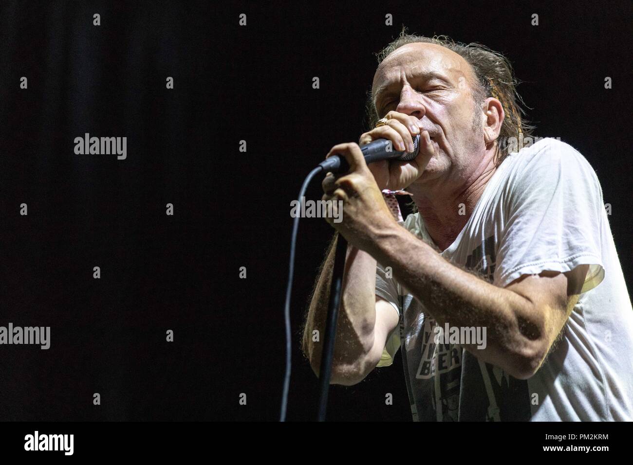 September 15, 2018 - Chicago, Illinois, U.S - DAVID YOW of Jesus Lizard ...