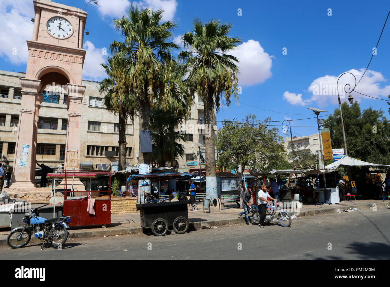 Idlib clock hi-res stock photography and images - Alamy