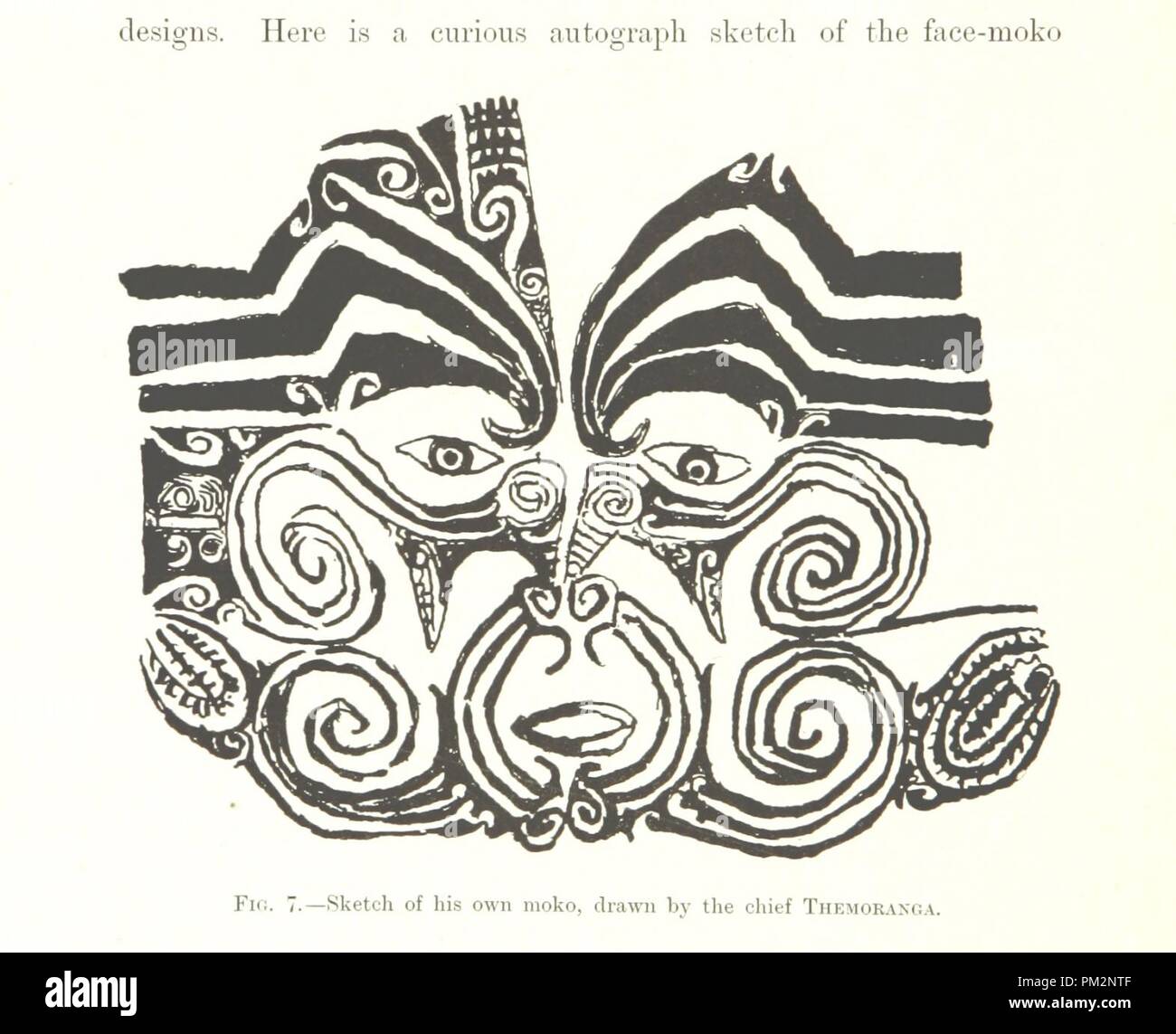 Image from page 40 of 'Moko; or, Maori Tattooing . With . illustrations ...