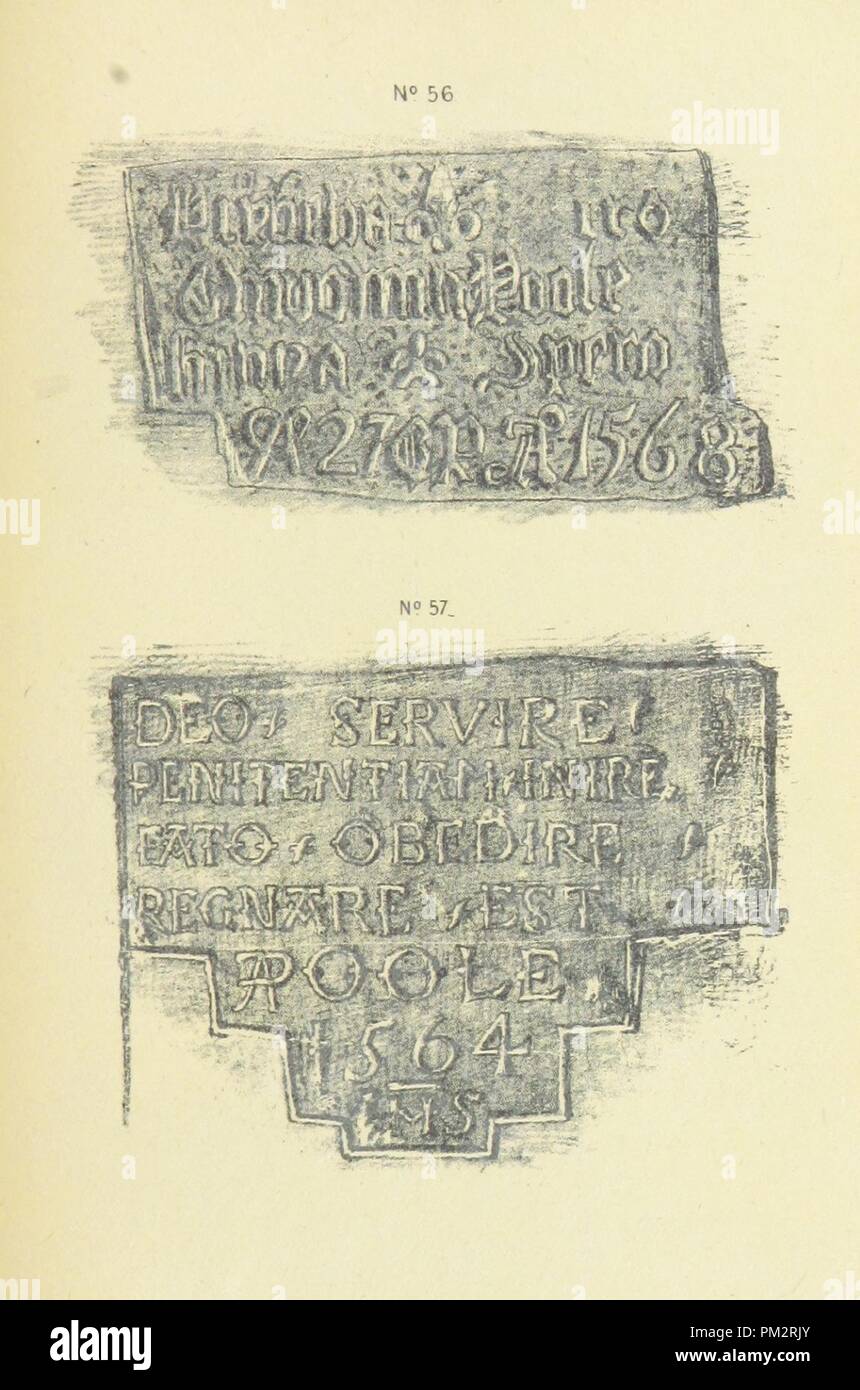 Image from page 65 of '[Inscriptions and Devices, in the Beauchamp ...
