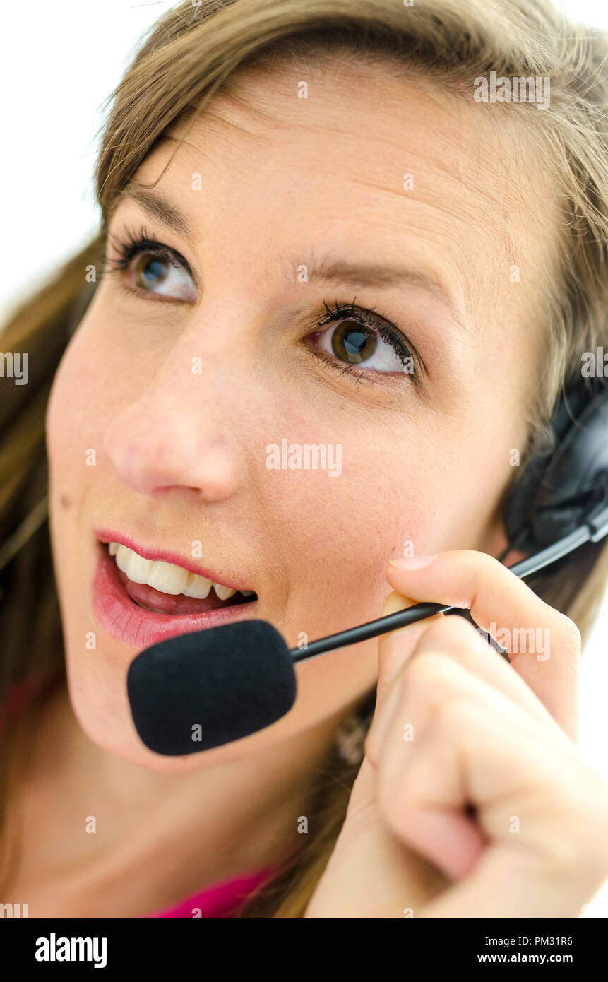 Female dispatcher hi-res stock photography and images - Alamy