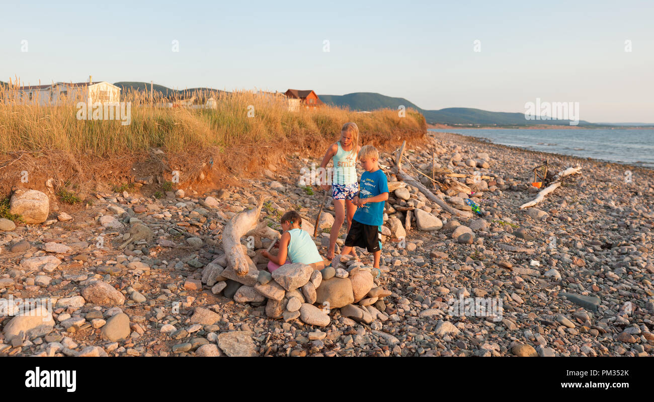 Cheticamp beach hi-res stock photography and images - Alamy