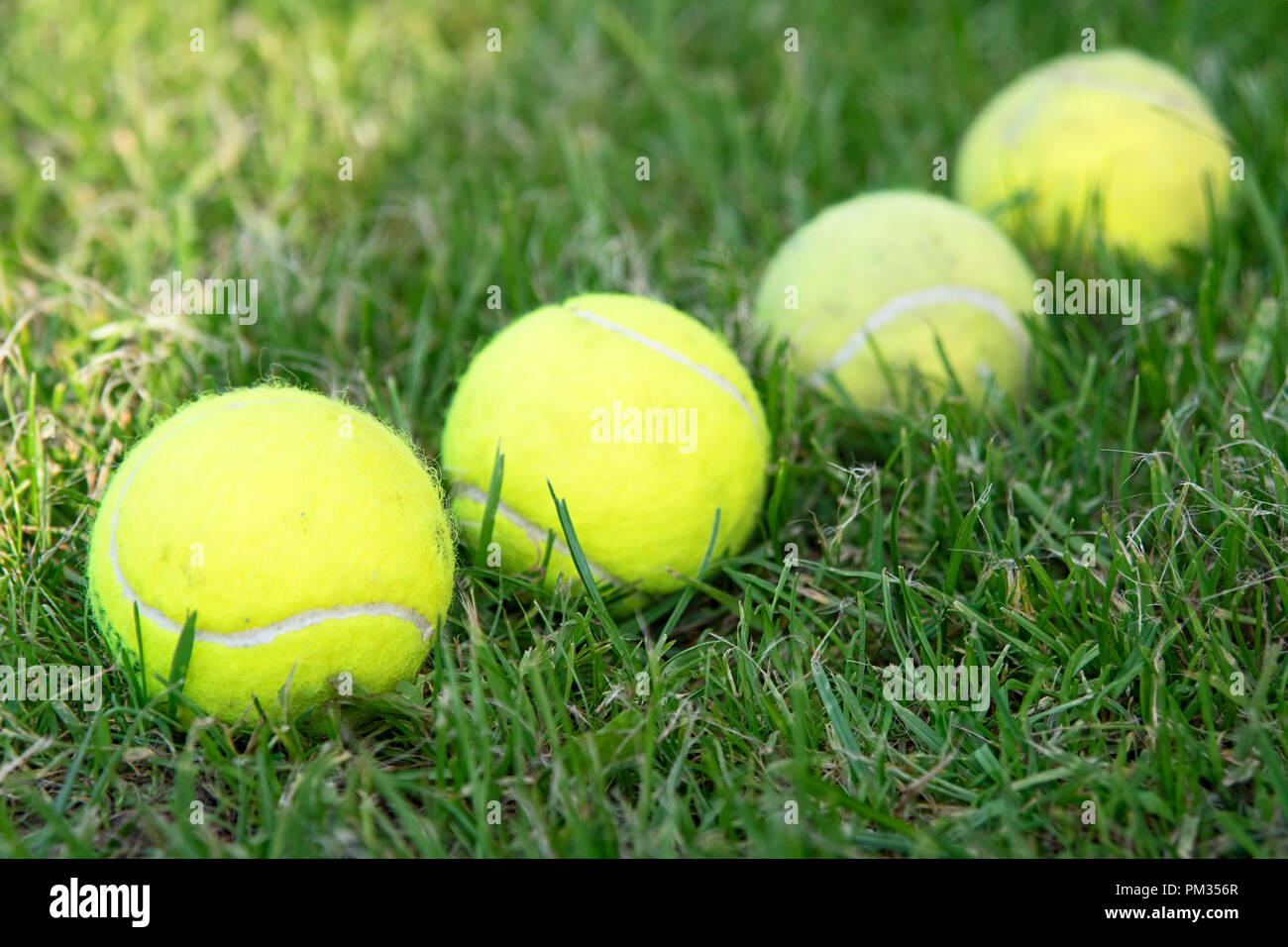 Tennis racket grass court hi-res stock photography and images - Alamy