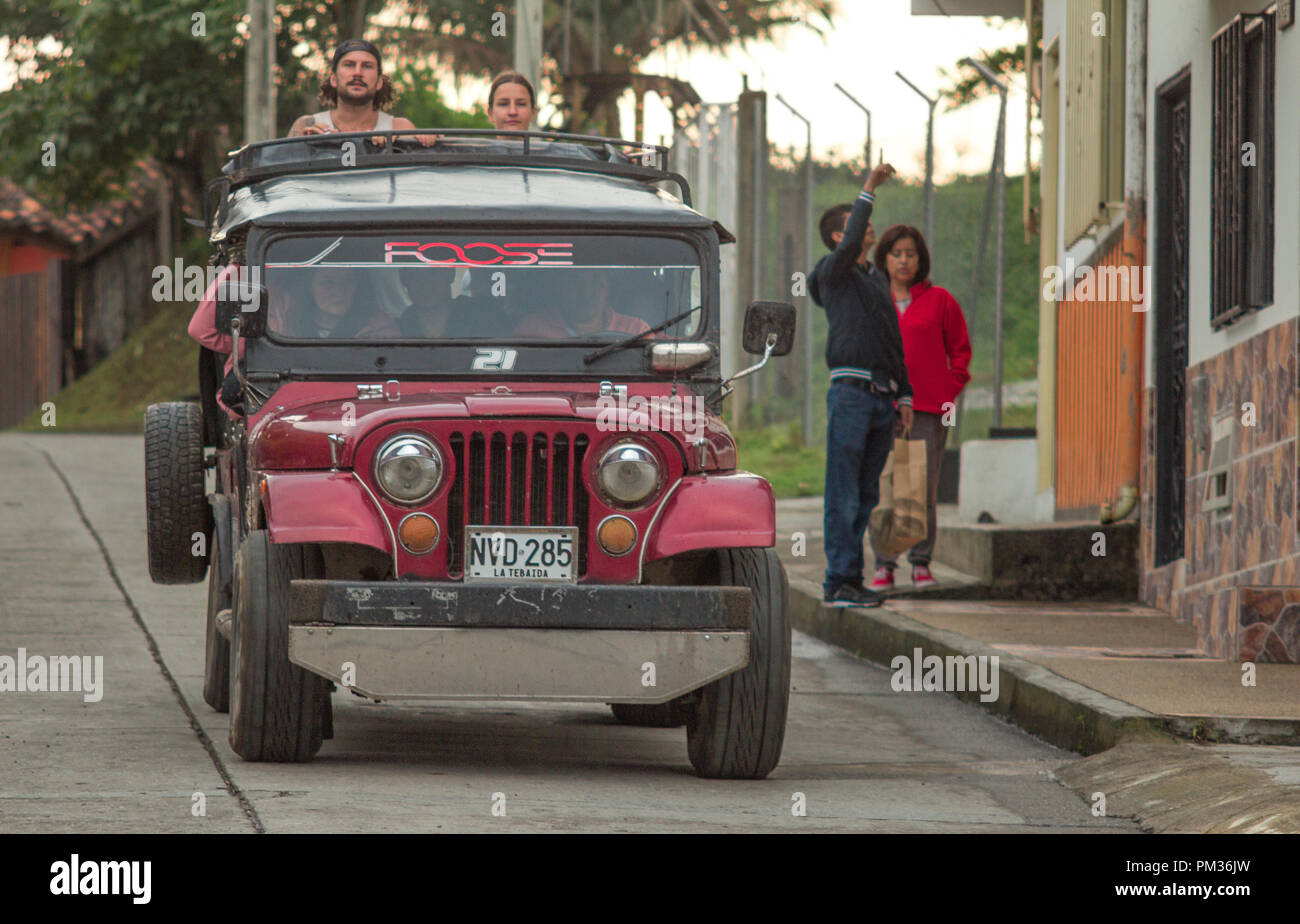 Willys jeep colombia salento hi-res stock photography and images - Alamy