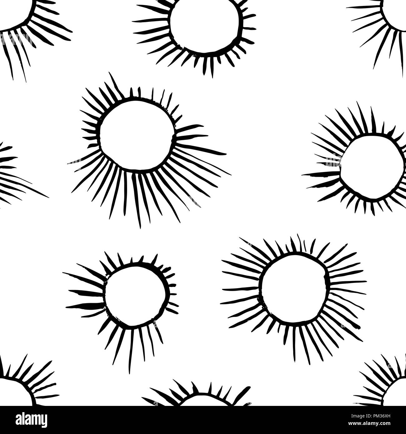 Abstract pattern black vector Black and White Stock Photos & Images - Alamy