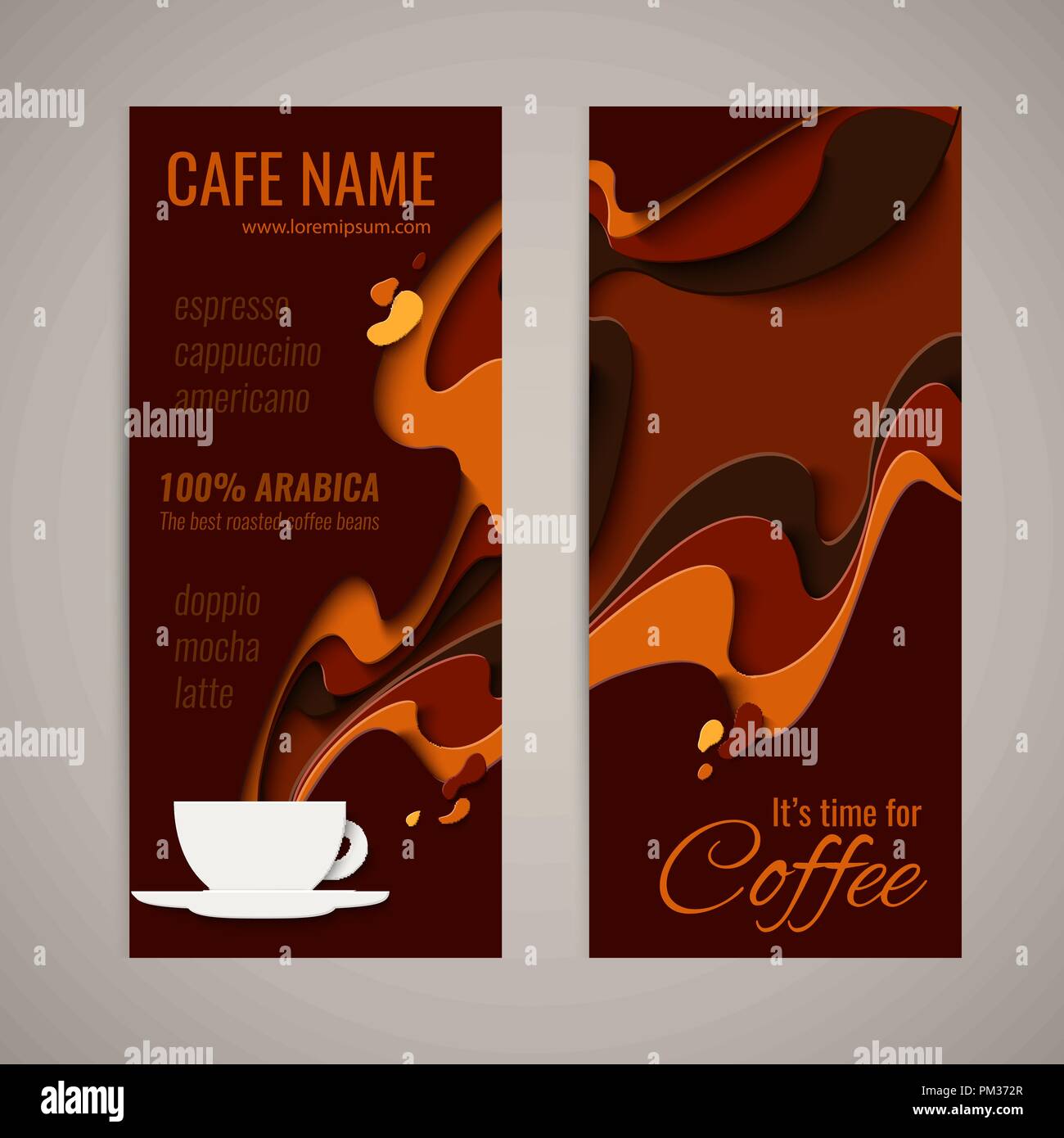 Coffee menu vector background Stock Vector Image & Art - Alamy