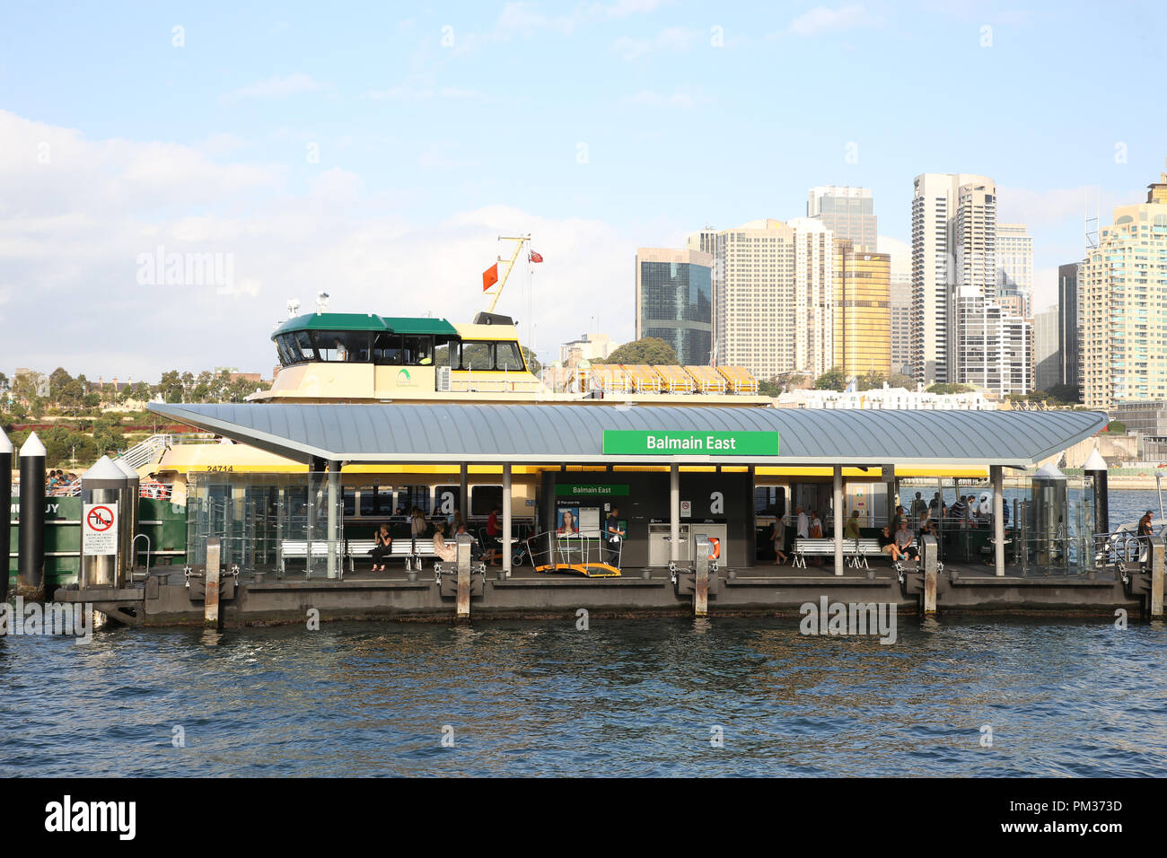 Balmain East ferry wharf in Sydney, Australia Stock Photo - Alamy