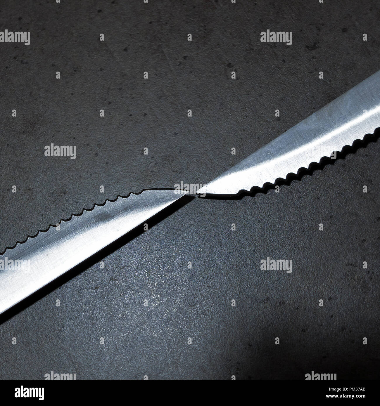 Concrete knives hi-res stock photography and images - Alamy