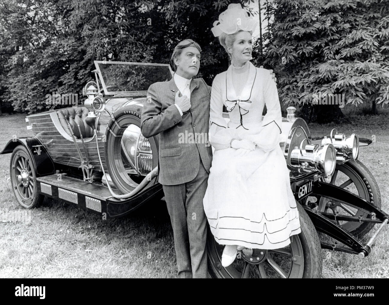 Dick Van Dyke and Sally Ann Howes promoting their latest film "Chitty ...