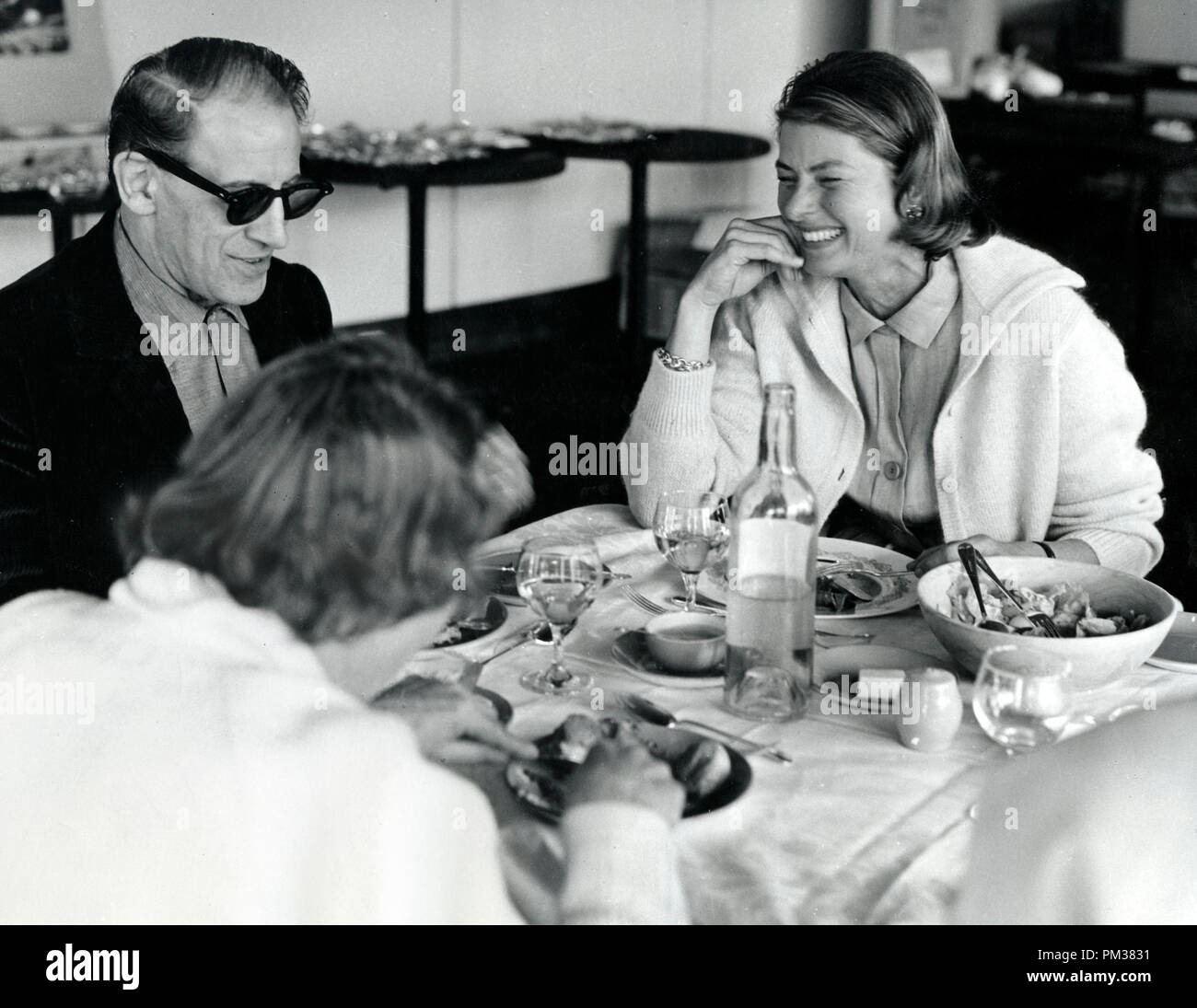 Ingrid Bergman and Max Adrian, 1965. File Reference # 1142 003THA © JRC ...