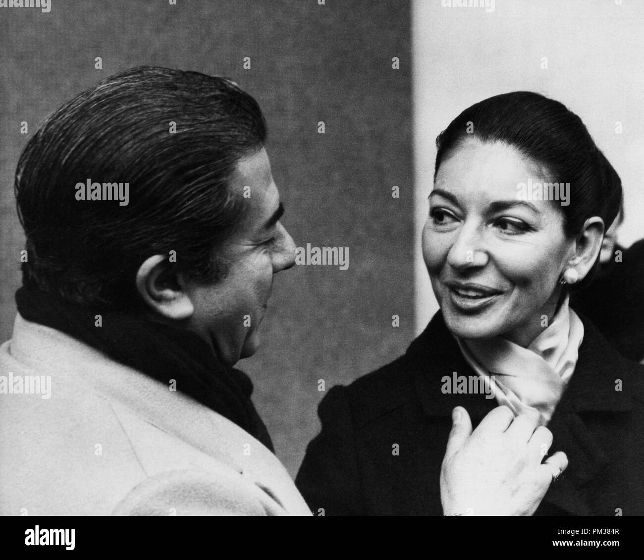 Maria Callas and Giuseppe di Stefano, circa 1972 © JRC /The Hollywood ...