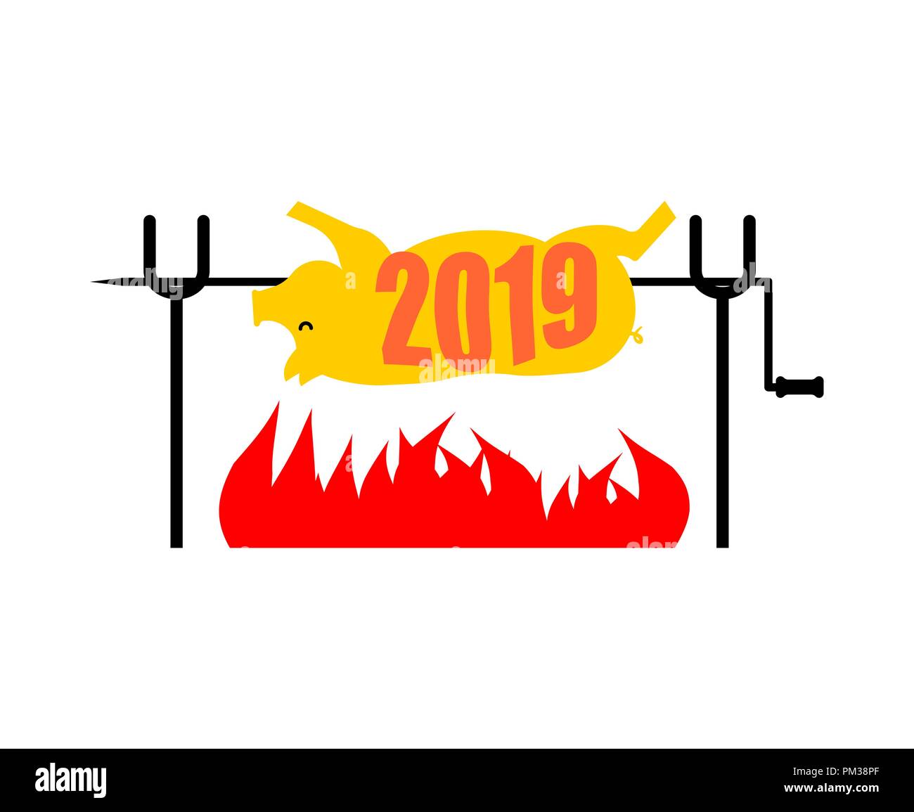 Fire spit Stock Vector Images - Alamy