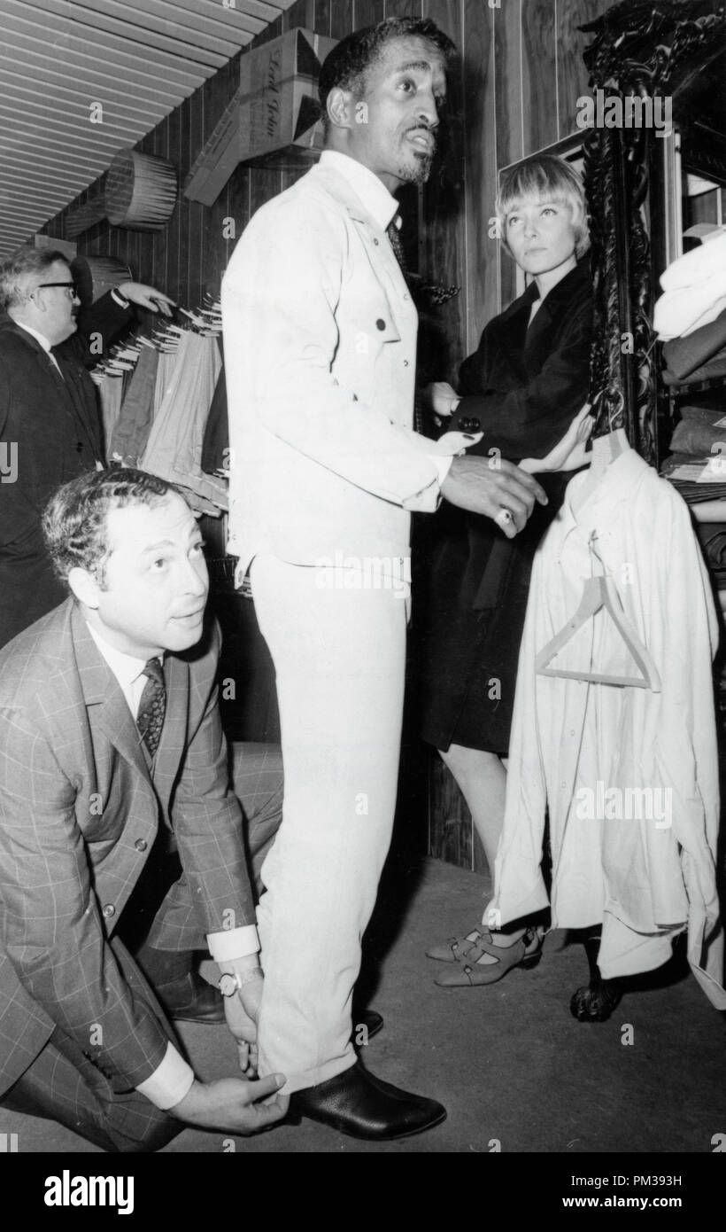 Sammy Davis Jr. and wife May Britt, 1966. File Reference # 1271 002THA ...