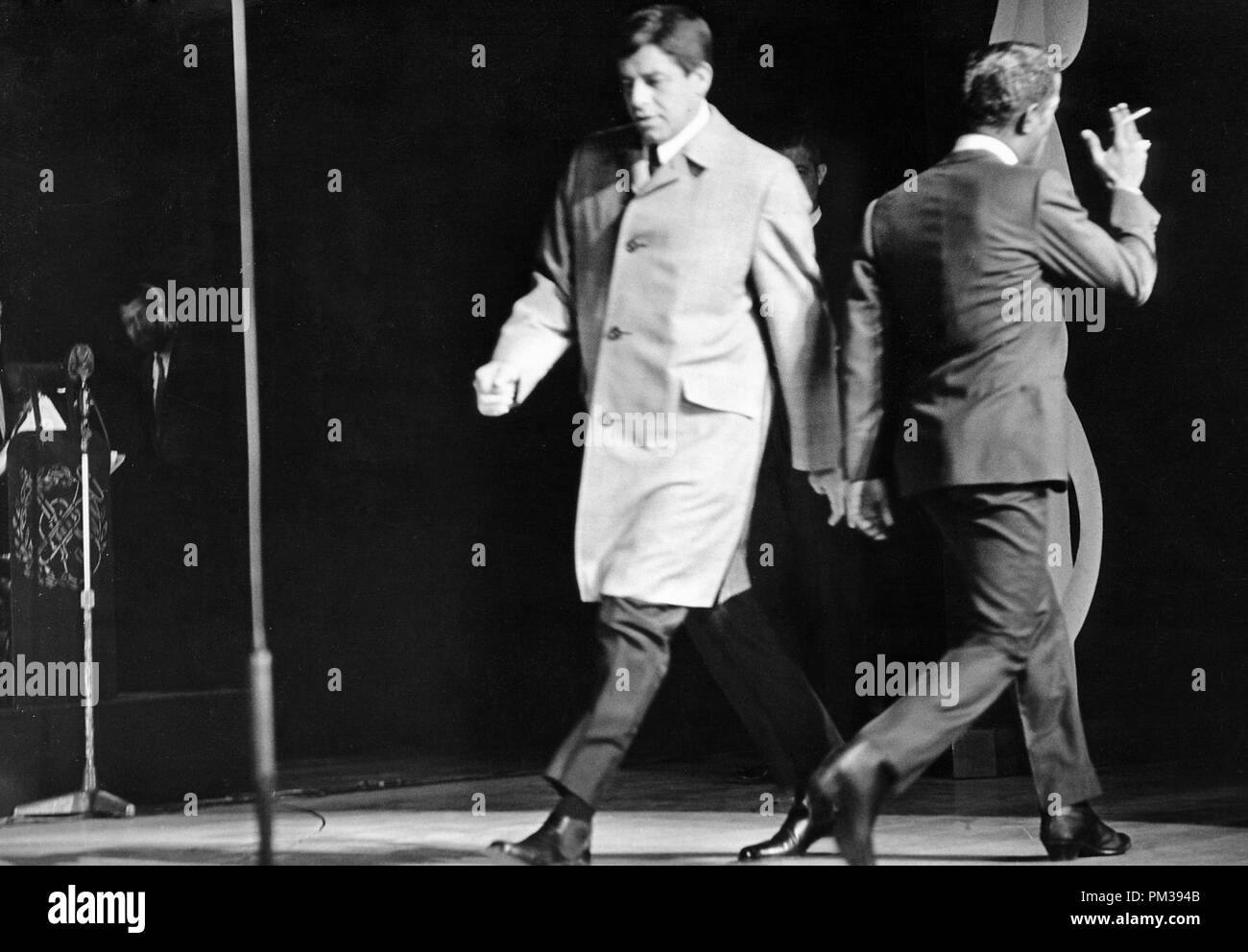 Sammy Davis Jr. and Jerry Lewis on Stage, 1966. File Reference # 1271 ...
