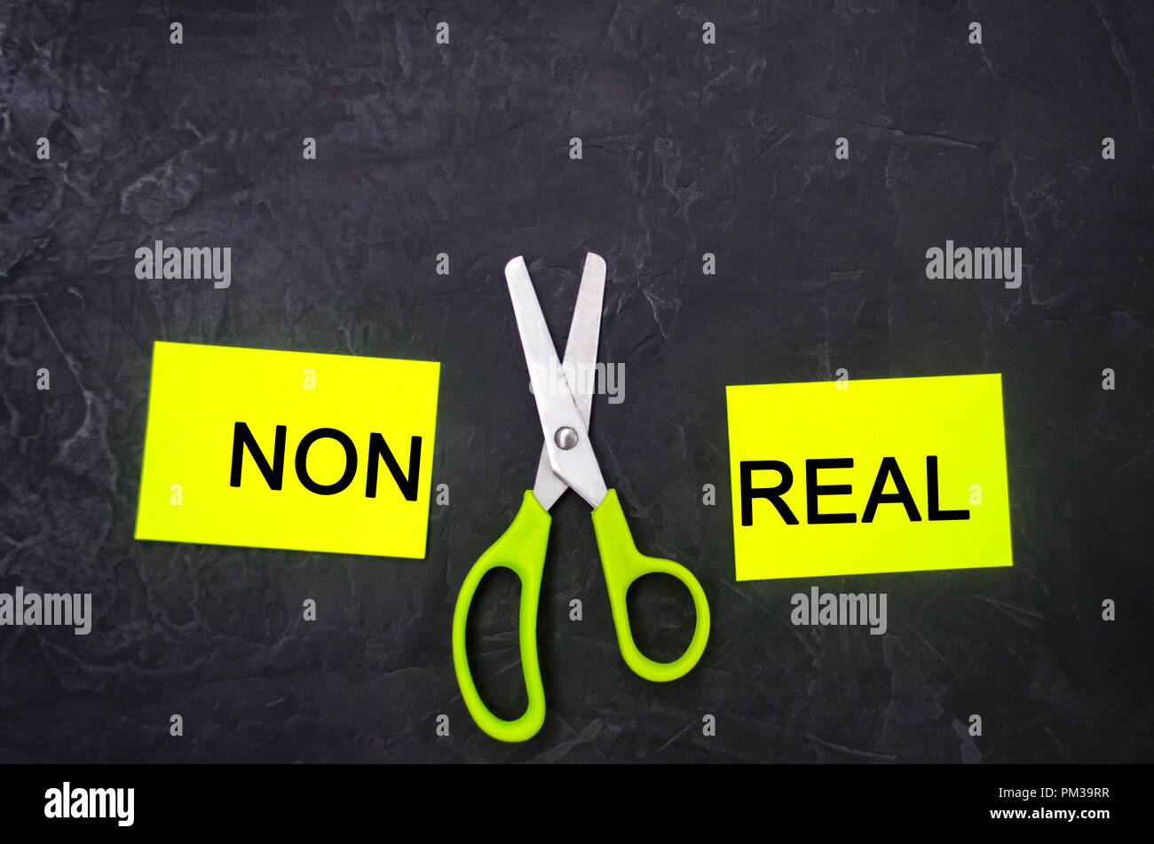 Unreal written hi-res stock photography and images - Alamy