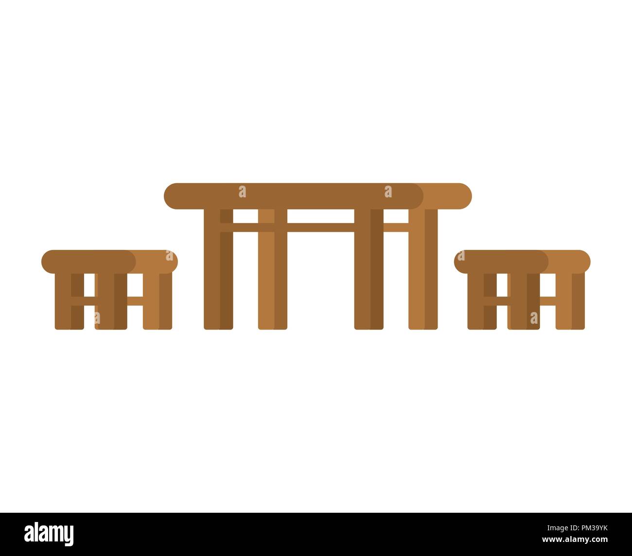 Country style kitchen Stock Vector Images - Alamy