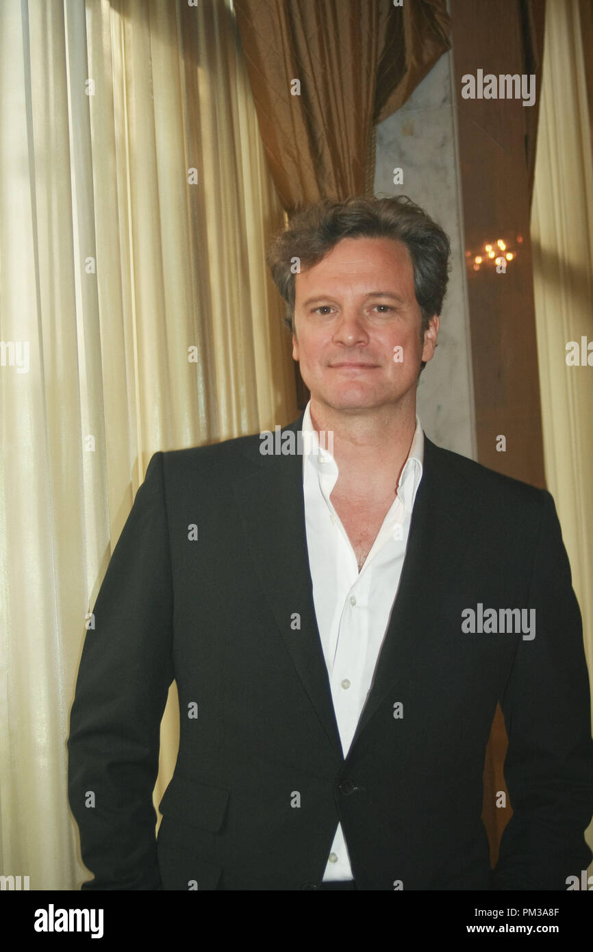 Colin Firth, "A Single Man" Portrait Session, November 5, 2009 ...