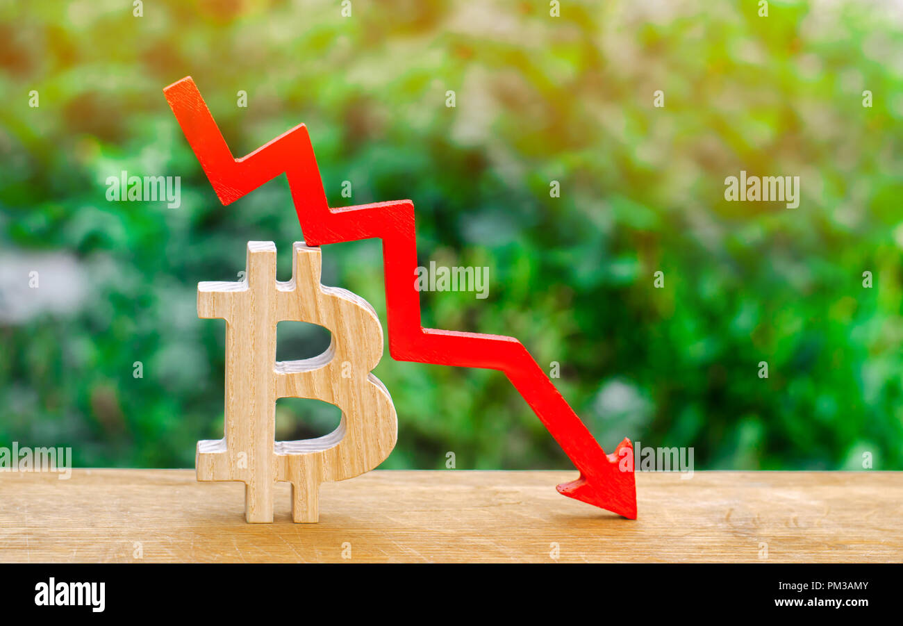 fall in the cost of bitcoin. the collapse of the crypto-currency market ...