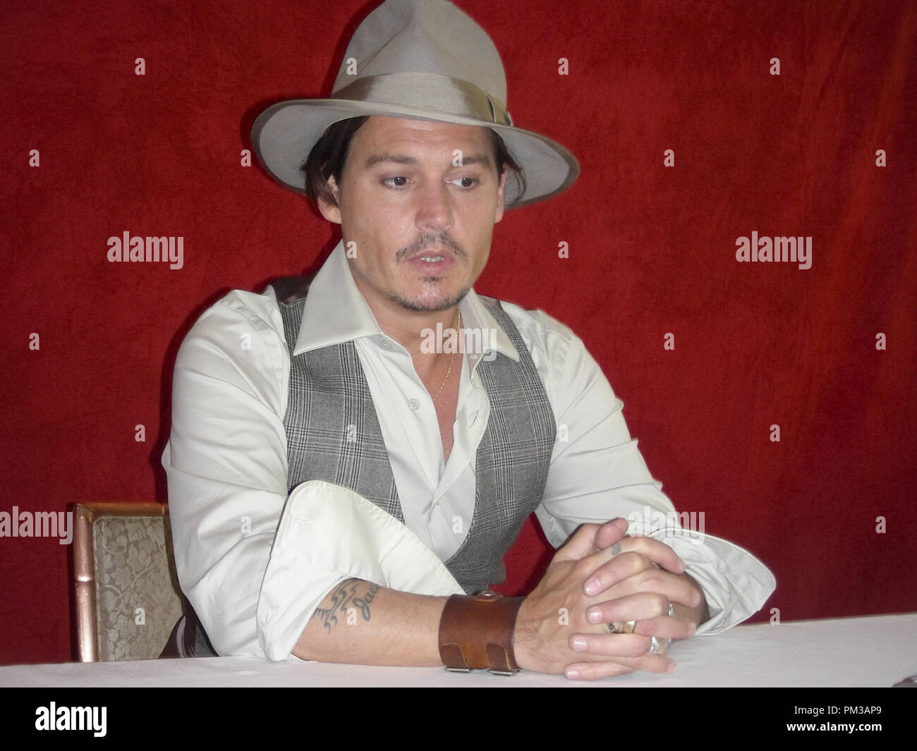 Johnny Depp, "Public Enemies" Portrait Session, June 19, 2009 ...