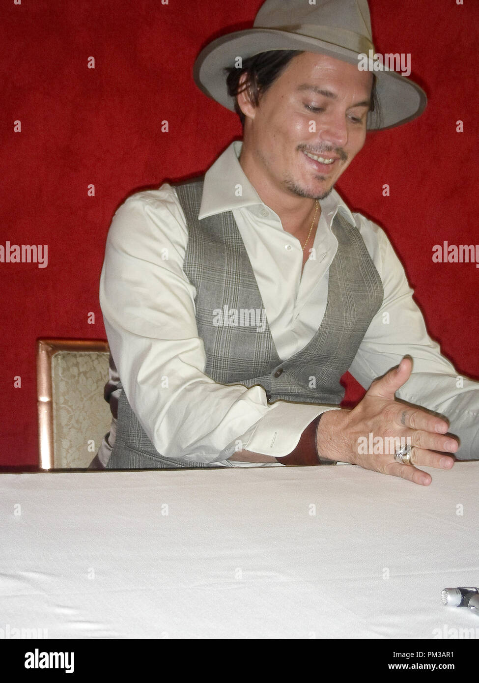 Johnny Depp, "Public Enemies" Portrait Session, June 19, 2009 ...