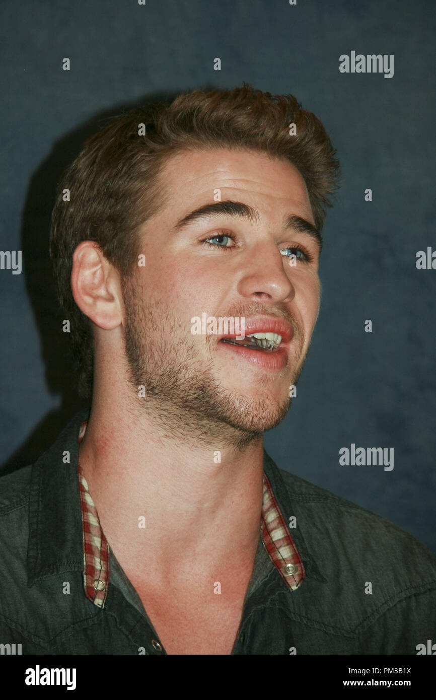Liam Hemsworth, "The Last Song" Portrait Session, March 13, 2010 ...