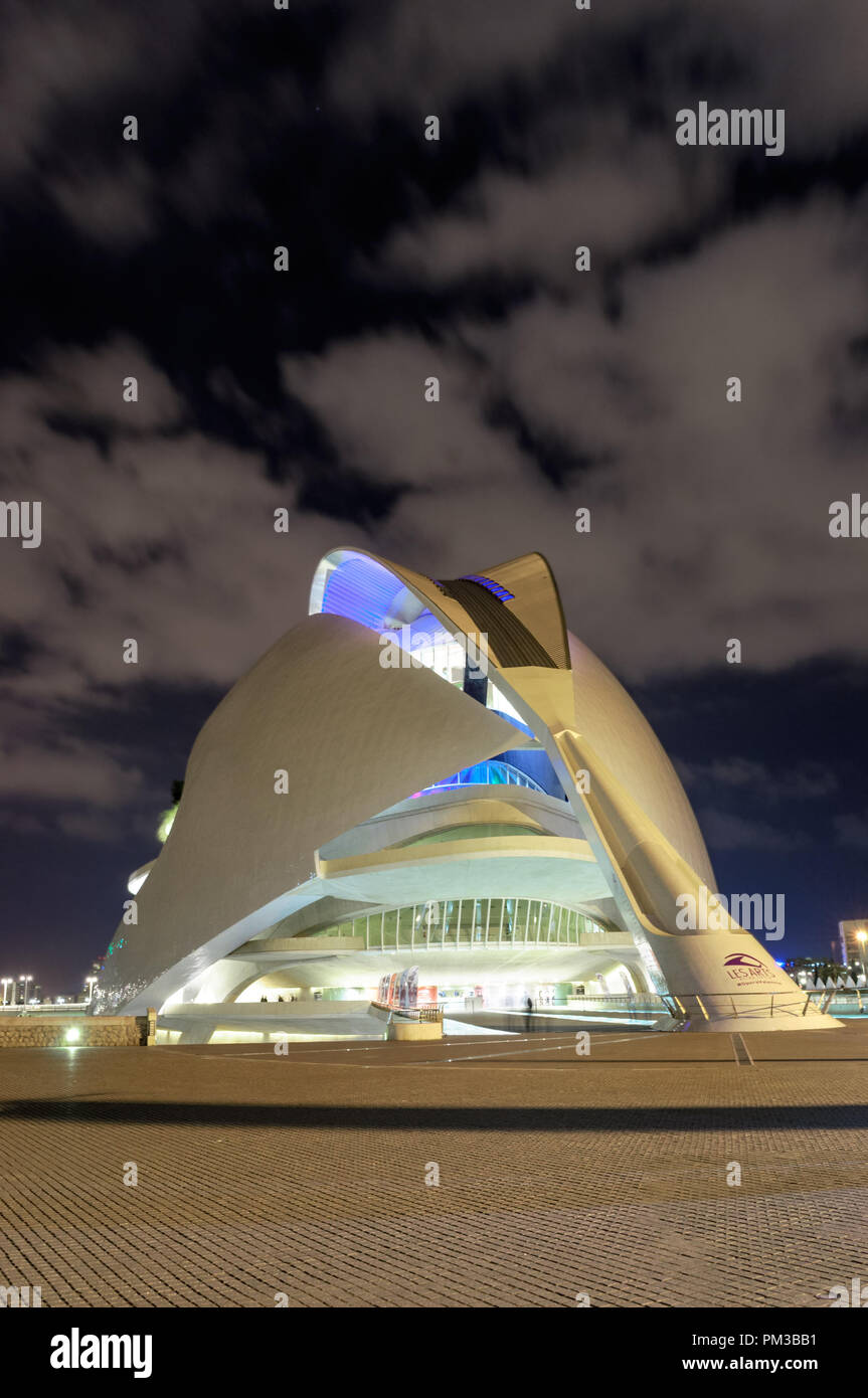 Opera house in Valencia, Spain Stock Photo - Alamy