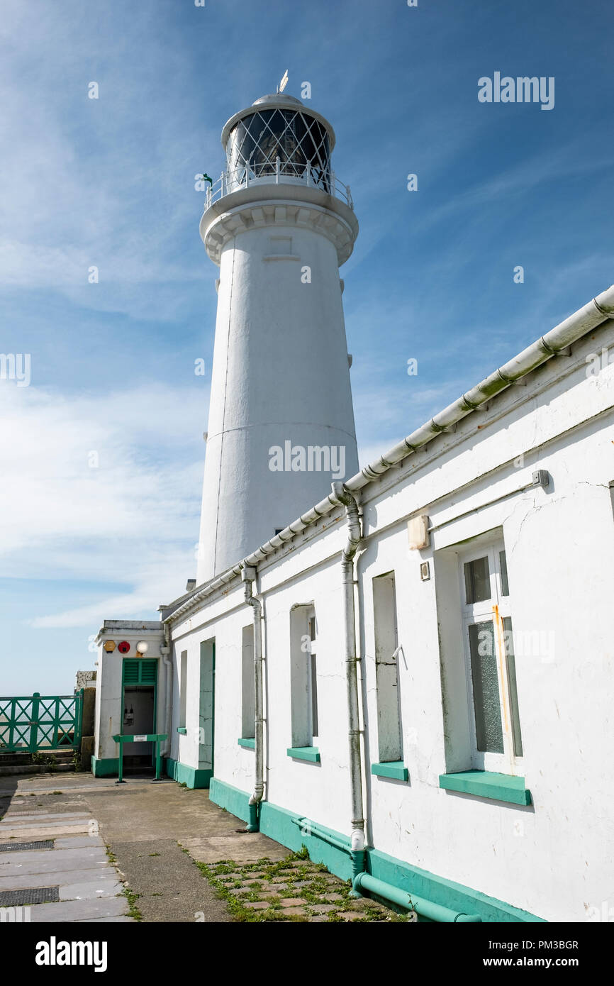 South Stack Lighthouse, Holy Island, Anglesey, Wales, UK Stock Photo ...