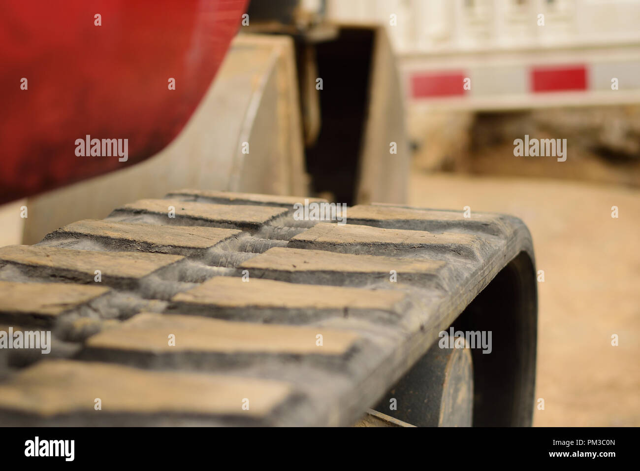 Machine is building Stock Photo - Alamy