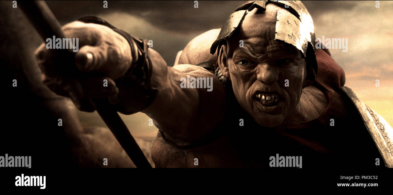 "300" Andrew Tiernan © 2007 Warner Brothers Stock Photo - Alamy