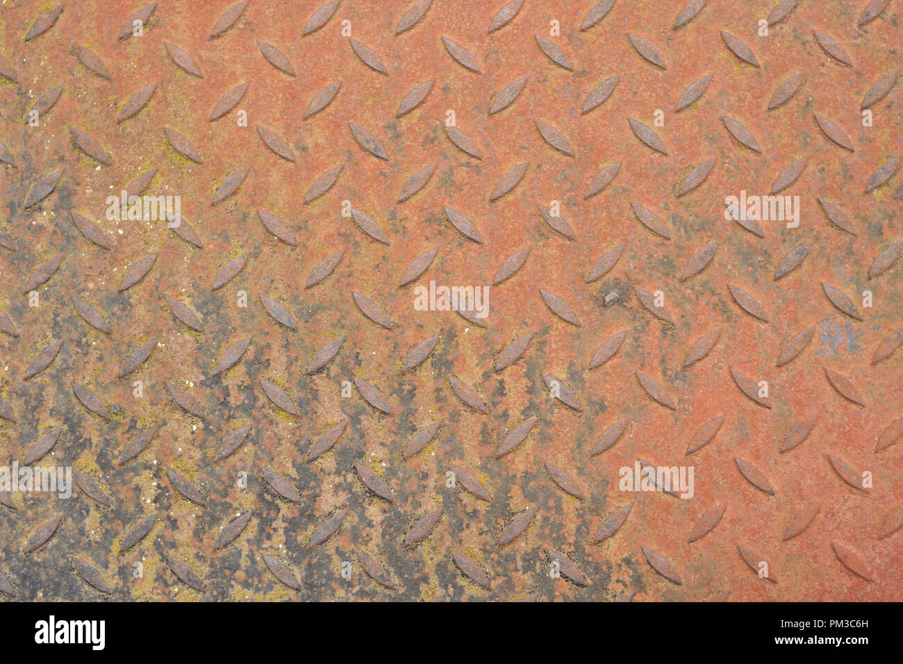 Rusty tread plate Stock Photo - Alamy