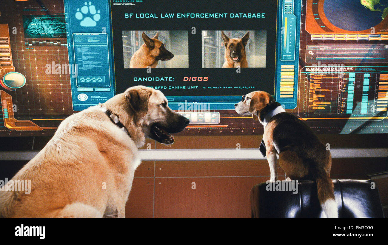 (L-r) BUTCH, voiced by NICK NOLTE and LOU, voiced by NEIL PATRICK ...