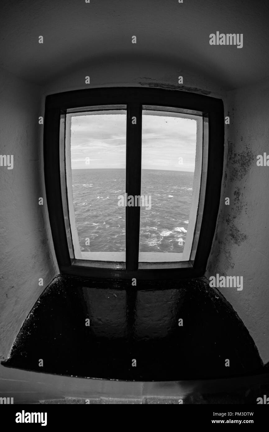 Inside South Stack Lighthouse, Holy Island, Anglesey, Wales, UK Stock ...