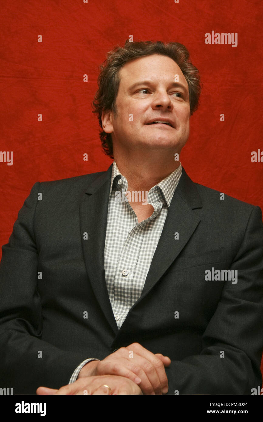 Colin Firth "The King's Speech" Portrait Session, September 11, 2010 ...